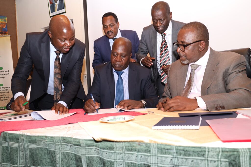 CS Mithika Linturi Oversees Signing of 2023/24 State Corporation ...