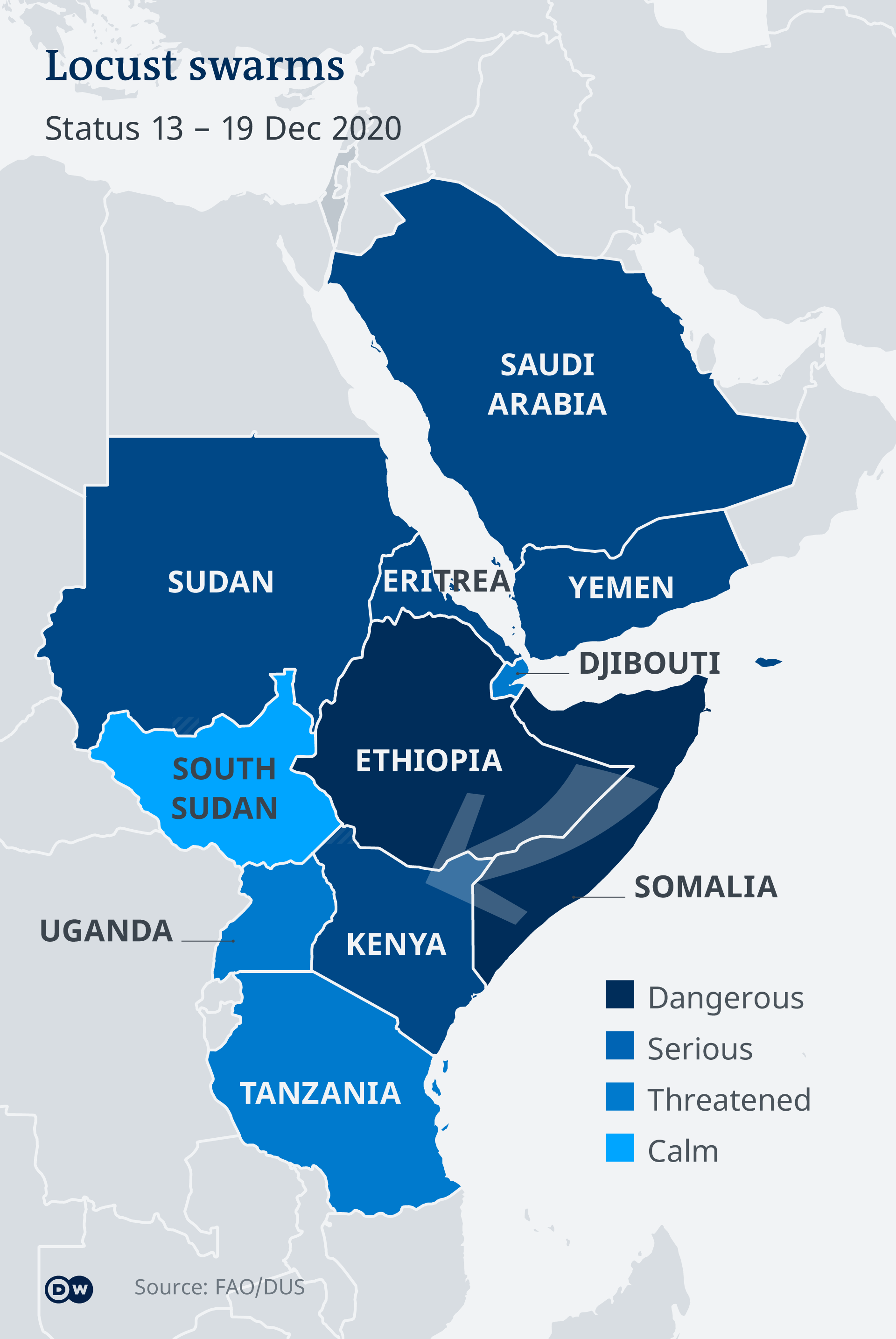 Desert Locust Invasion in Garissa 2020-2021 – PP&FSD